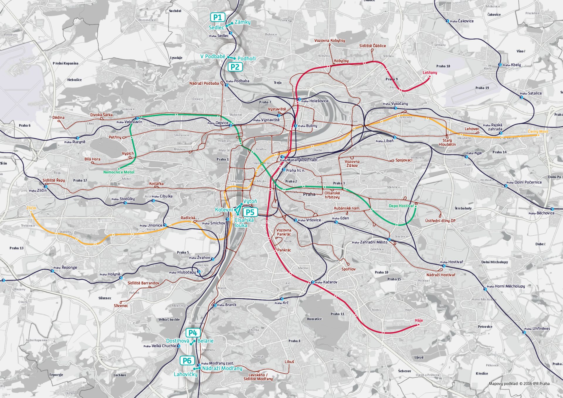 Přívozy | Pražská integrovaná doprava Pražská integrovaná doprava
