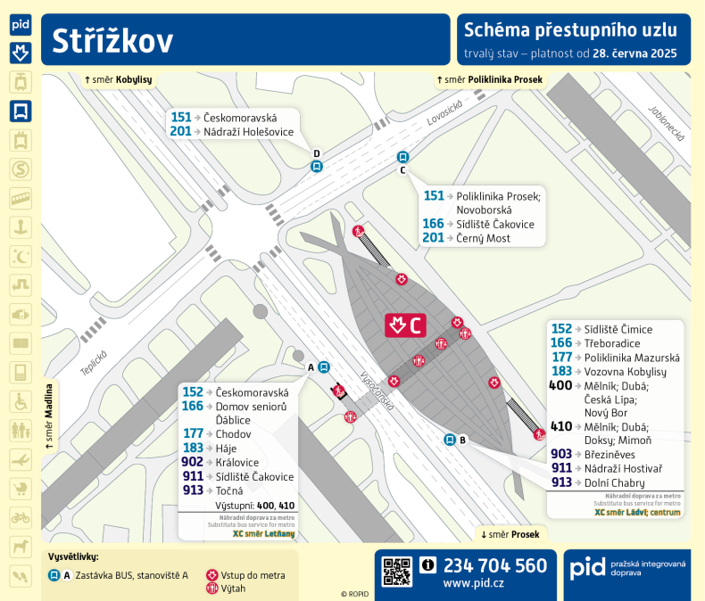 Strizkov | Pražská integrovaná doprava Pražská integrovaná doprava